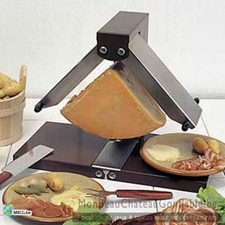 Location Appareil raclette traditionnel breziere 1/4 de roue pas cher